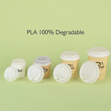 Various Designs and Types of PLA Coffee Cup Lids – Yun BioPack